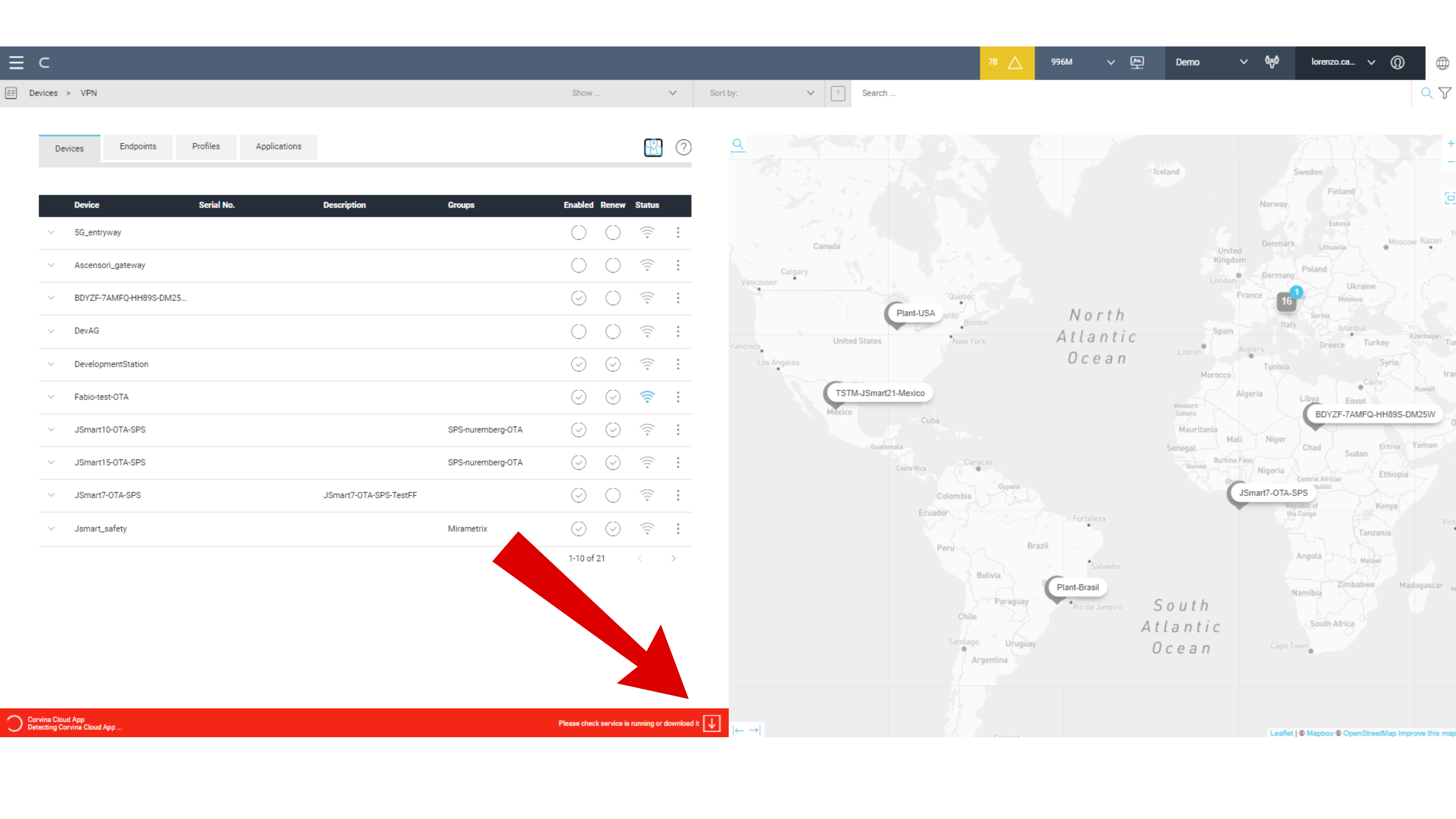Where to find the new Corvina Cloud App Lite